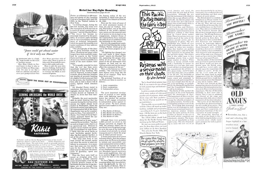 Rau Fastener Co.: Klikit Fasteners | Esquire | SEPTEMBER 1943