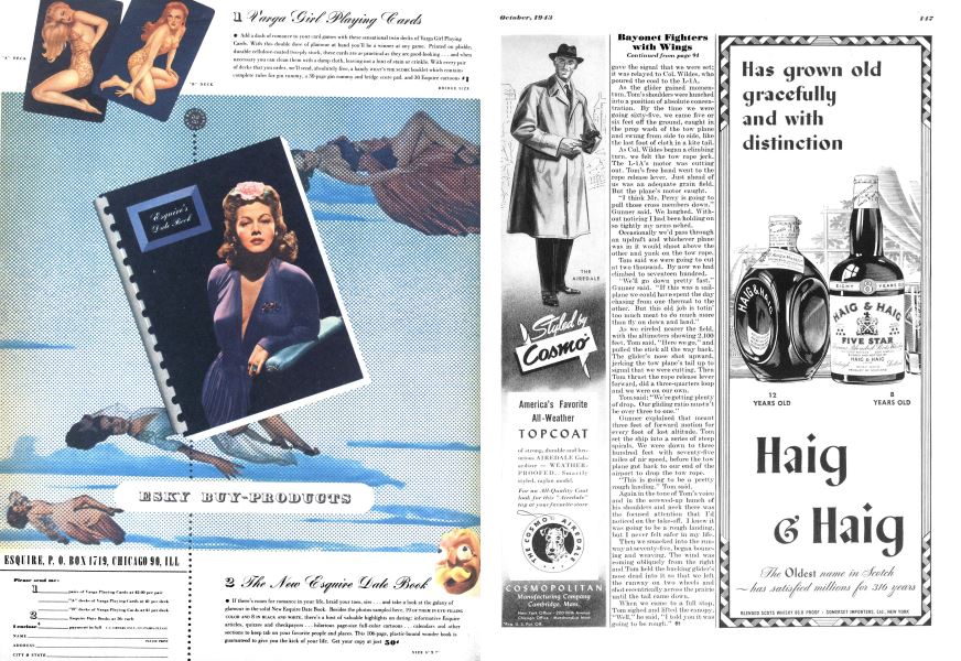 Advertisement: Haig & Haig | Esquire | OCTOBER 1943