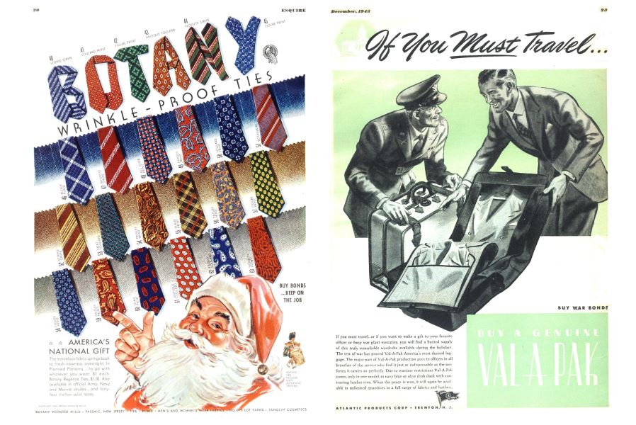 Botany Worsted Mills | Esquire | DECEMBER, 1943