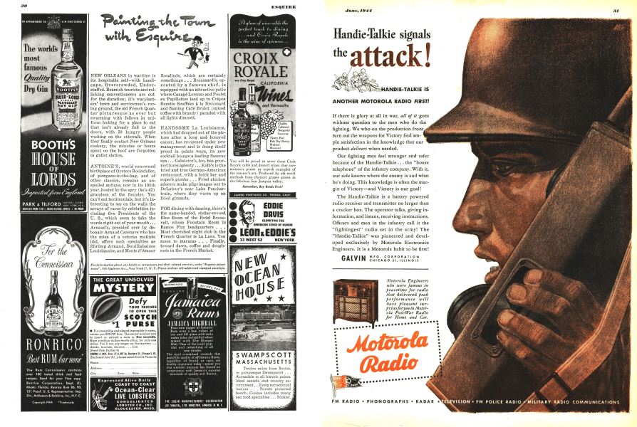 Advertisements | Esquire | JUNE 1944