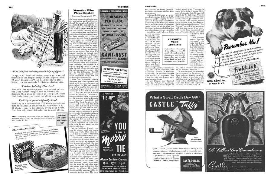 Cooper Safety Razor Corp.: Kant-rust | Esquire | JULY 1944