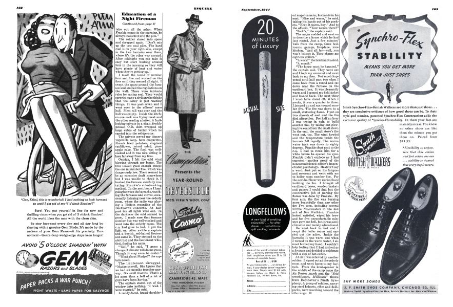 J. P. Smith Shoe Company: British Walkers | Esquire | SEPTEMBER 1944