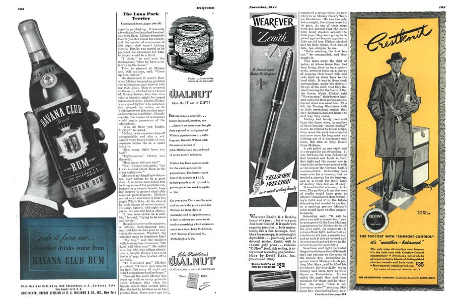 R. C. WILLIAMS & CO., INC.: HAVANA CLUB RUM | Esquire | NOVEMBER 1944