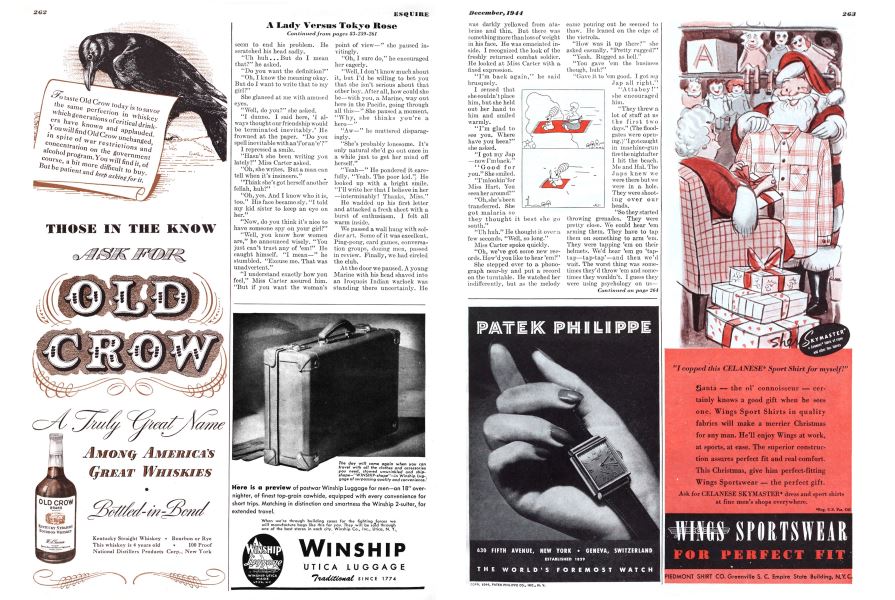 Patek Philippe Co., Inc. | Esquire | DECEMBER, 1944