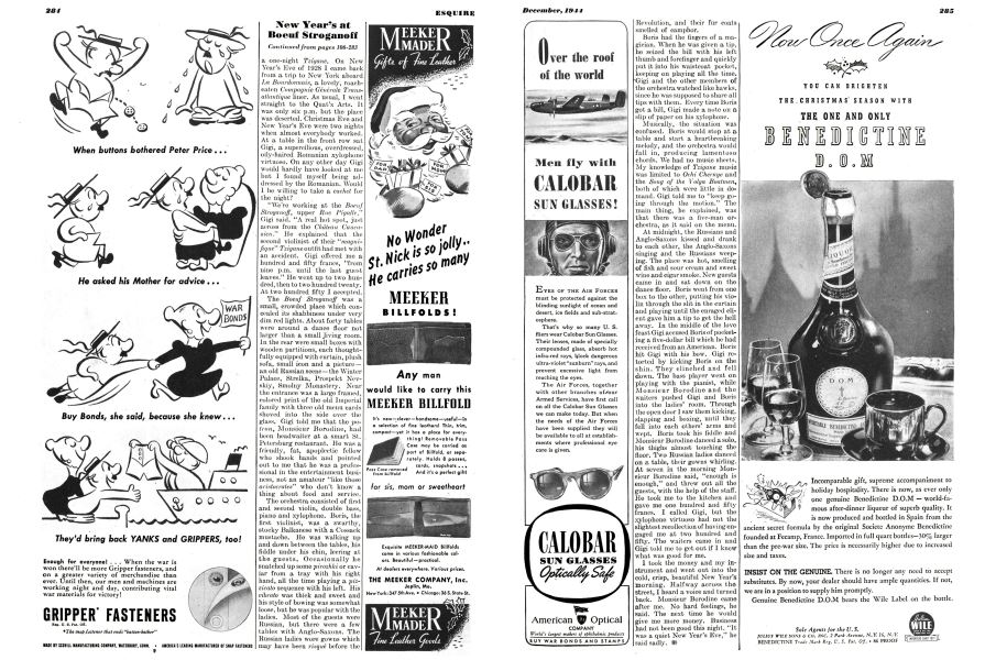 Julius Wile Sons & Co. Inc. | Esquire | DECEMBER, 1944