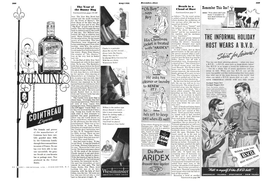 Cointreau, Ltd. | Esquire | DECEMBER, 1944