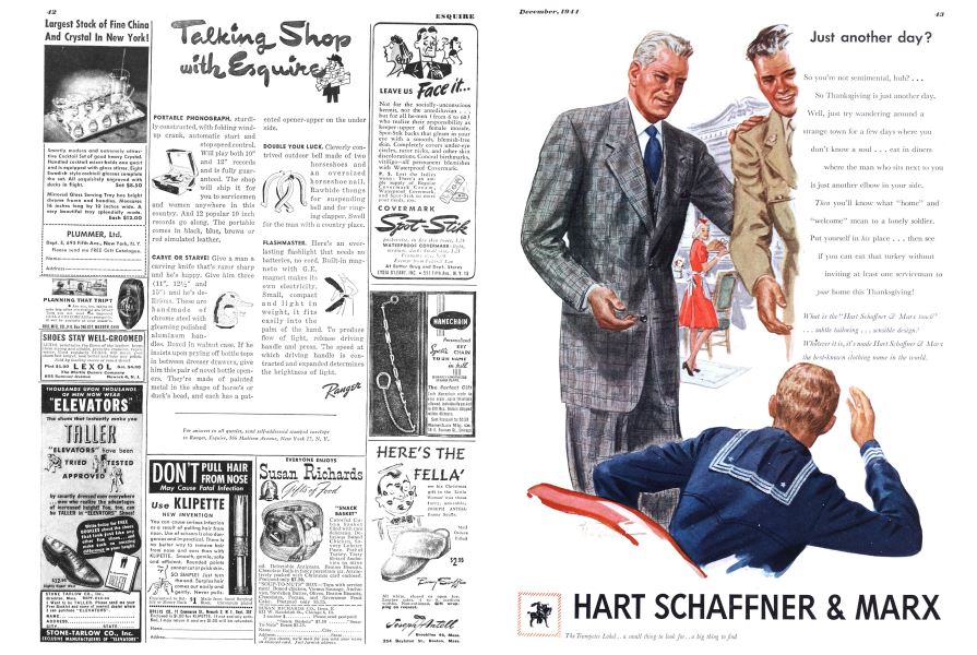 Advertisements | Esquire | DECEMBER, 1944