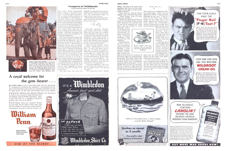 William Penn | Esquire | JUNE 1945