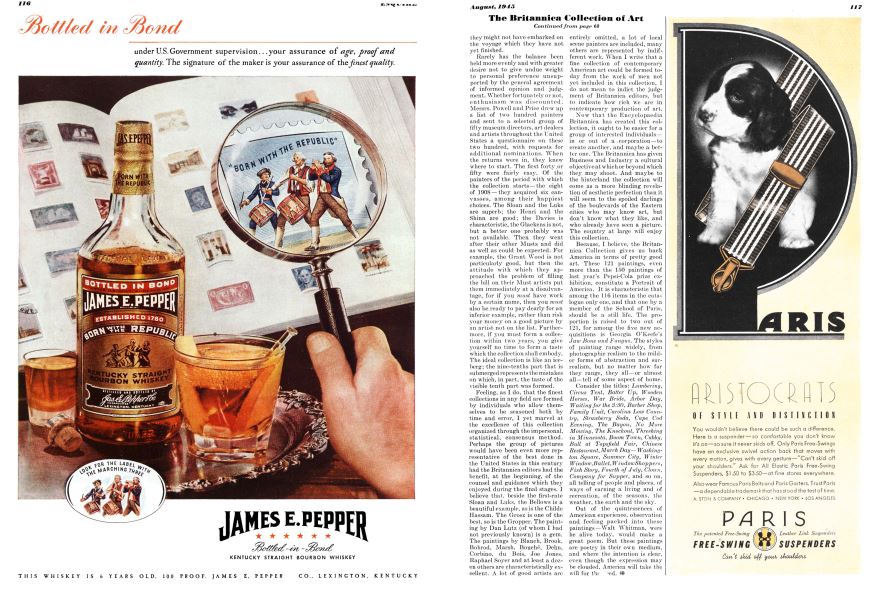 A. Stein & Company | Esquire | AUGUST 1945