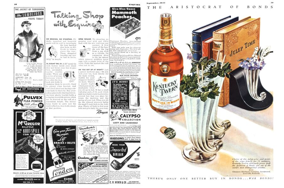 Advertisements | Esquire | SEPTEMBER 1945