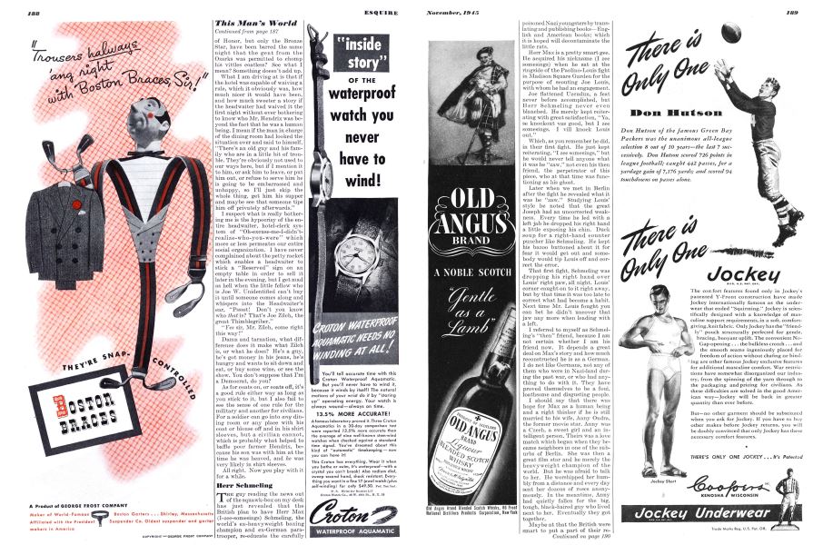 National distillers Products Corporation: OLD ANGUS BRAND | Esquire ...