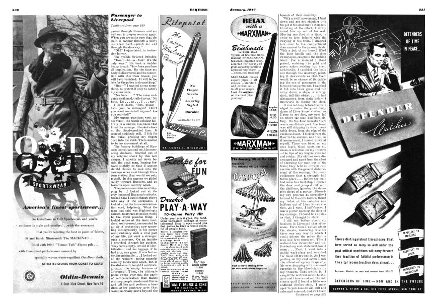 Marxman | Esquire | JANUARY, 1946