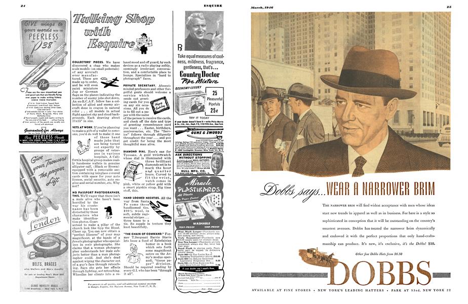 DOBBS | Esquire | MARCH, 1946