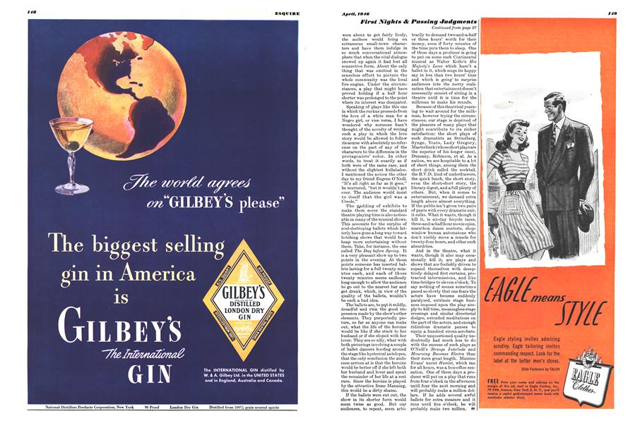 National Distillers Products Corporation: GILBEY'S The International ...