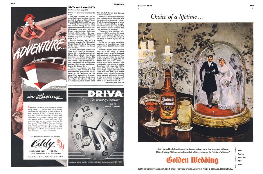 Driva Watch Factory | Esquire | OCTOBER, 1946