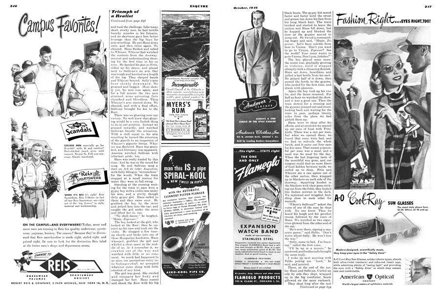 Robert Reis & Company | Esquire | OCTOBER, 1946