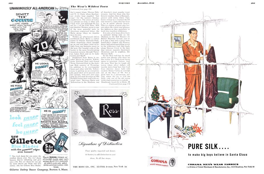 Gillette Safety Razor Company: Gillette Blue Blades | Esquire ...