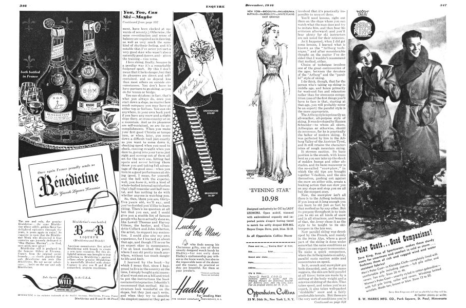 Oppenheim Collins: Bur-mil Rayon Crepe | Esquire | DECEMBER, 1946