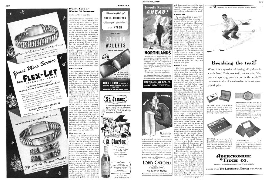 Advertisements | Esquire | DECEMBER, 1946
