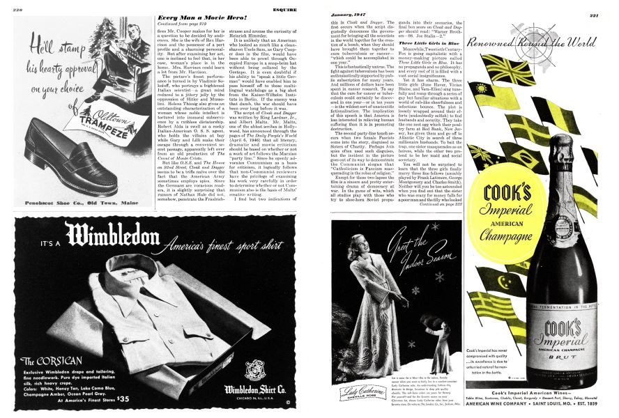 The Sanders Co., Inc. | Esquire | JANUARY, 1947