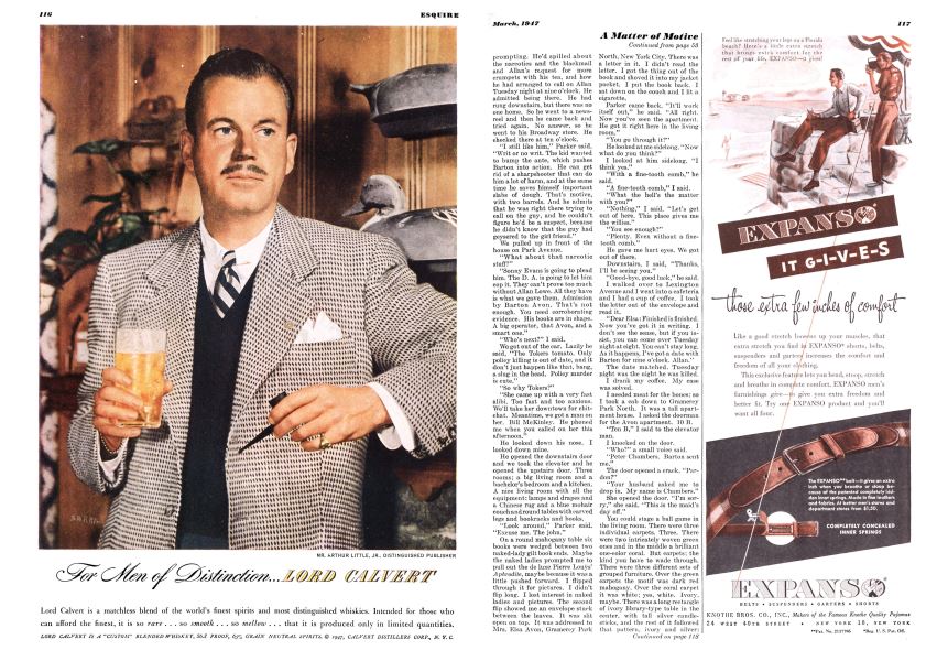 Knothe Bros. Co., Inc.: Expanso | Esquire | MARCH, 1947