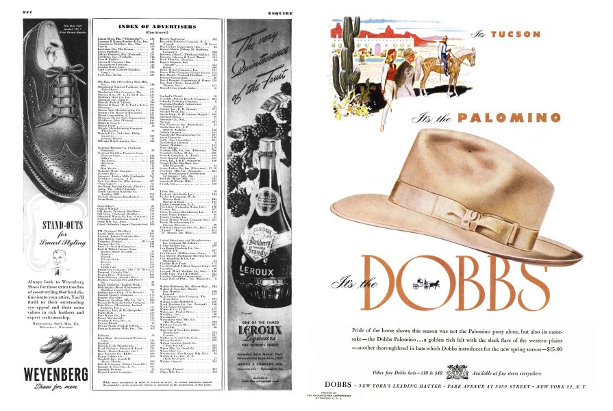 Dobbs | Esquire | APRIL, 1947