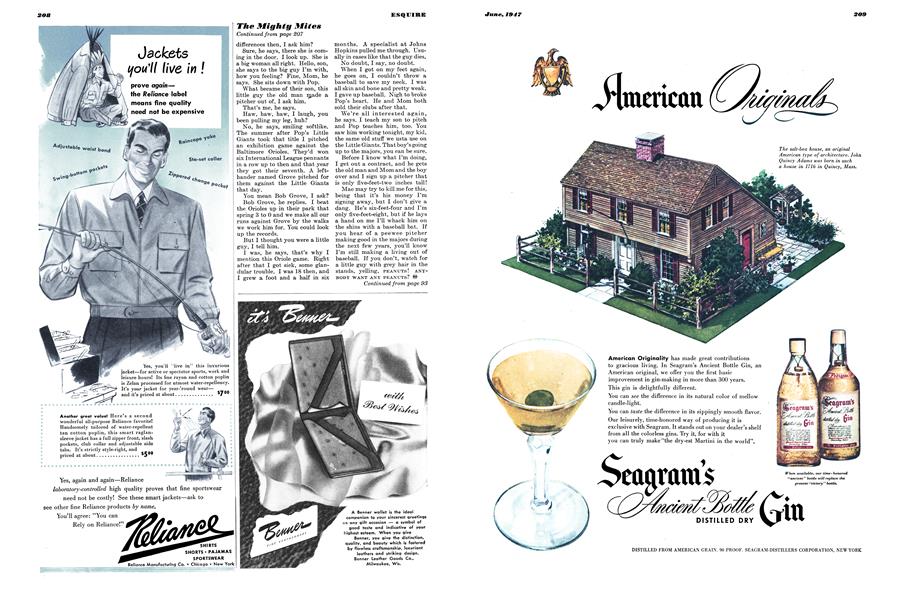 Benner Leather Goods Co.: Benner Wallet | Esquire | JUNE, 1947