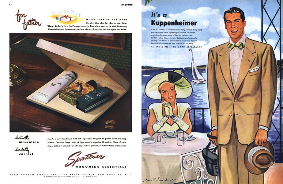 John Hudson Moore, Inc. | Esquire | JULY, 1947