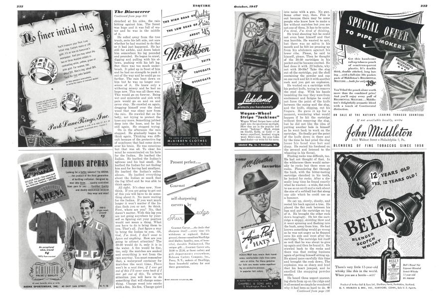 John Middleton | Esquire | OCTOBER 1947