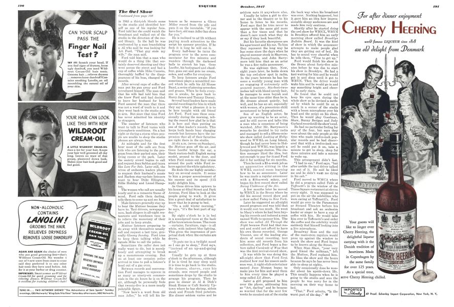 Wildroot: Wildroot Cream-oil | Esquire | OCTOBER 1947