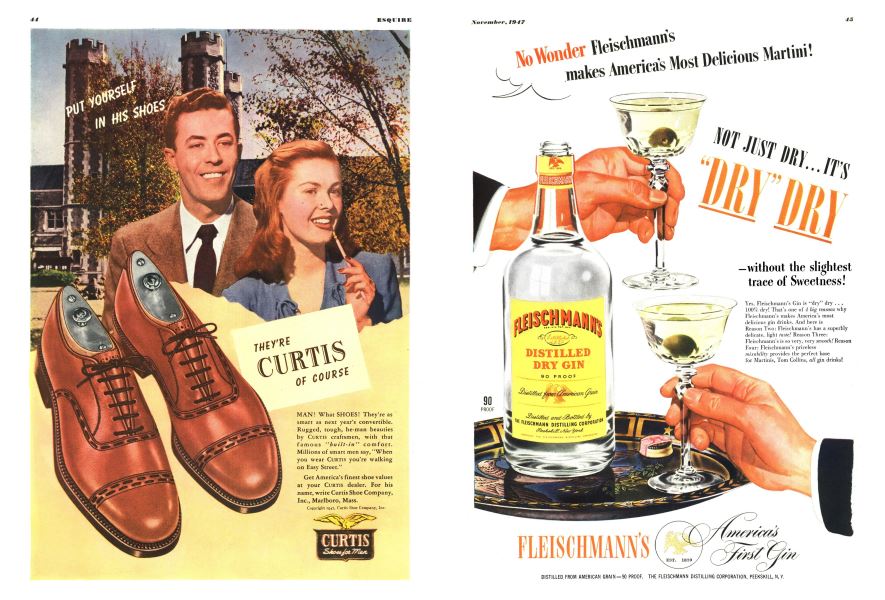 Curtis Shoe Company, Inc. | Esquire | NOVEMBER 1947