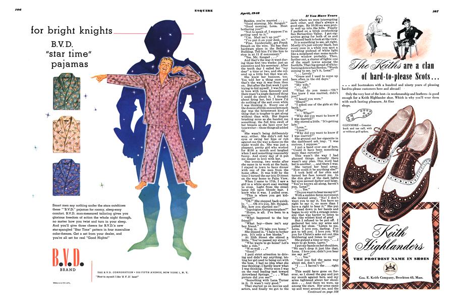 Geo. E. Keith Company | Esquire | APRIL, 1948