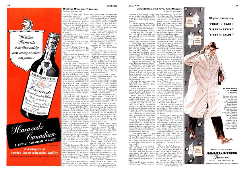 The Alligator Company | Esquire | JUNE, 1948