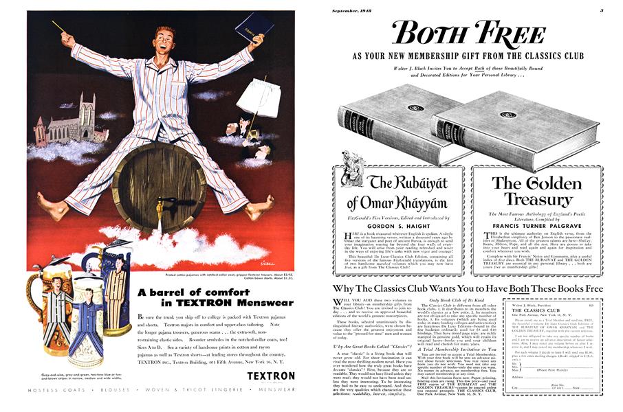 Textron | Esquire | SEPTEMBER, 1948