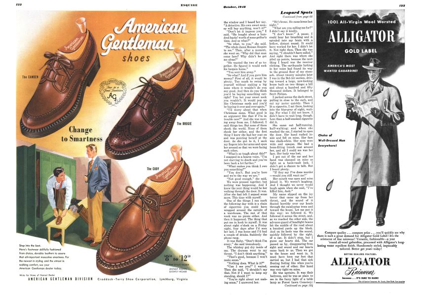 The Alligator Company | Esquire | OCTOBER, 1948