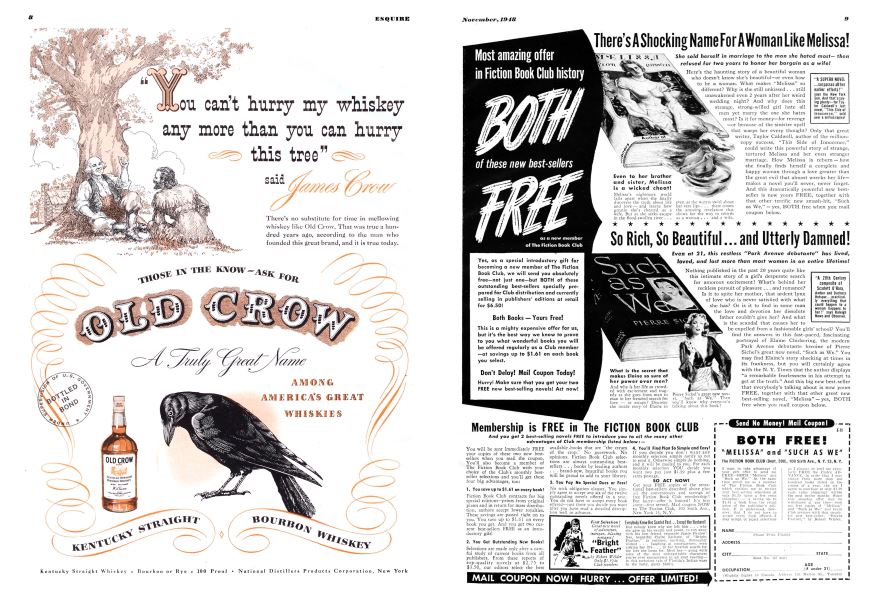 National Distillers Products Corporation | Esquire | NOVEMBER, 1948