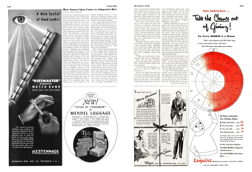 Advertisement: Esquire | Esquire | DECEMBER, 1948