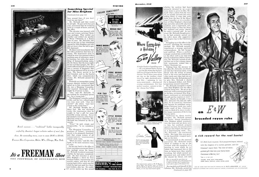 Sun Valley | Esquire | DECEMBER, 1948