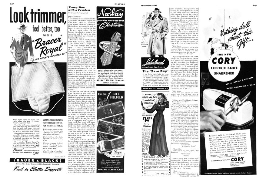 The Kendall Company | Esquire | DECEMBER, 1948