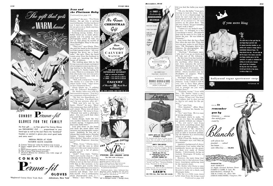 Conroy Glove Trade Mark | Esquire | DECEMBER, 1948