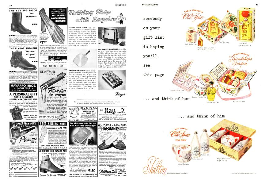 Advertisements | Esquire | DECEMBER, 1948