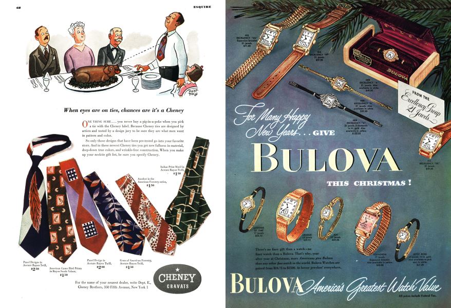 Advertisements | Esquire | DECEMBER, 1948