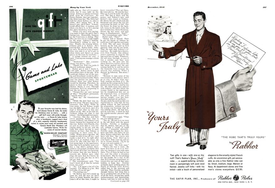 THE SAFIR PLAN, INC.: Rabhor robe | Esquire | DECEMBER, 1948