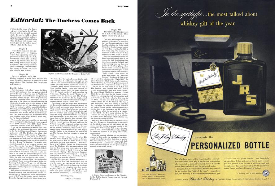 Schenley Distillers Corp. | Esquire | JANUARY, 1949