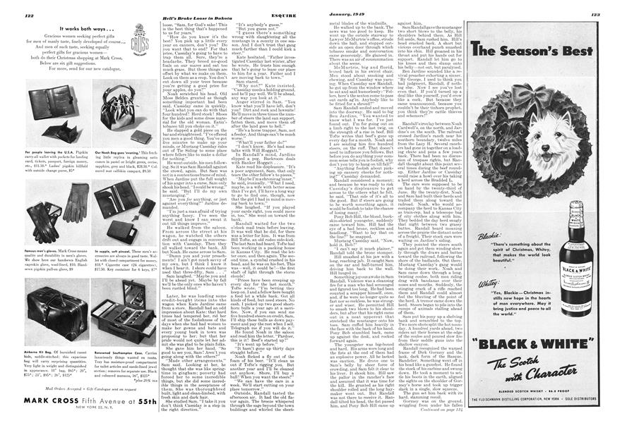 Mark Cross | Esquire | JANUARY, 1949