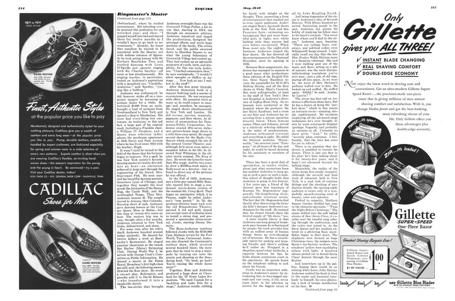 Gillette Safety Razor Company | Esquire | MAY, 1949