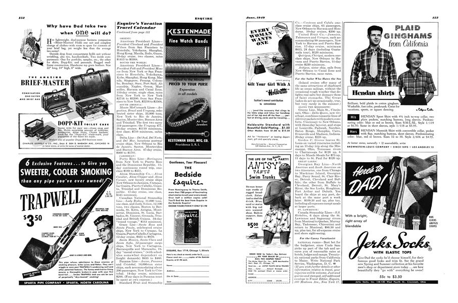 The Mister Short Co., Inc. | Esquire | JUNE, 1949