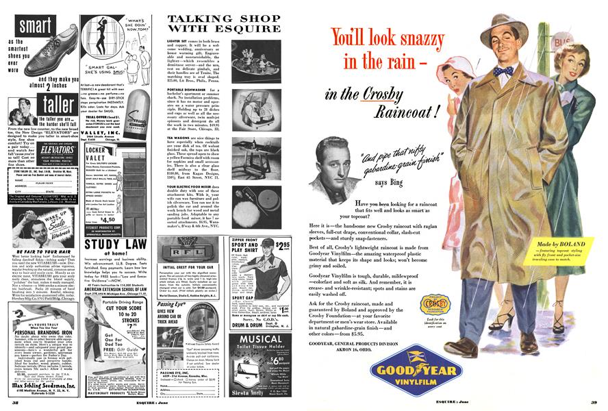 GOODYEAR | Esquire | JUNE, 1950