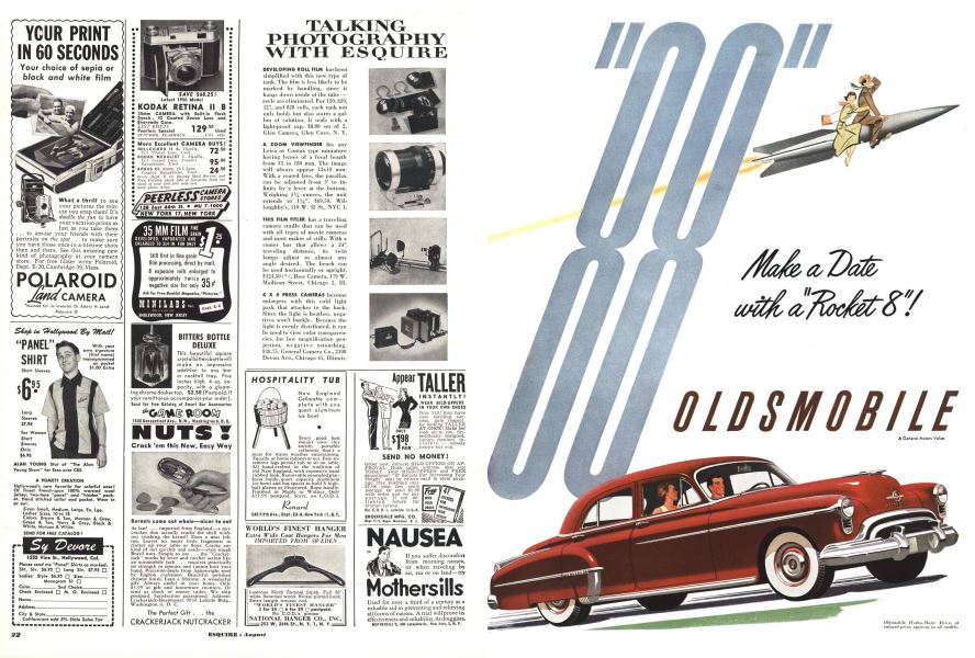 Advertisements | Esquire | AUGUST, 1950