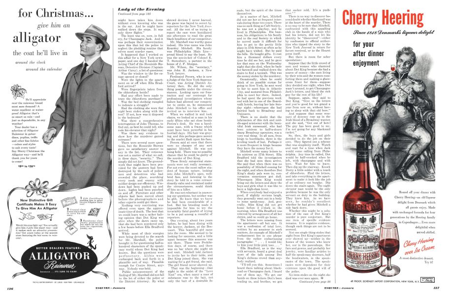 The Alligator Company | Esquire | JANUARY, 1951